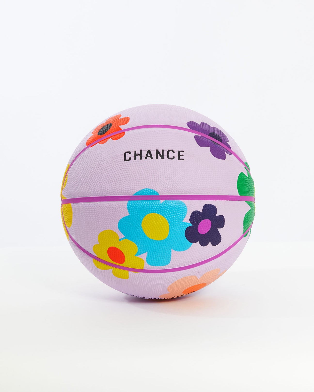 Outdoor Basketball with a Flower Design | Chance