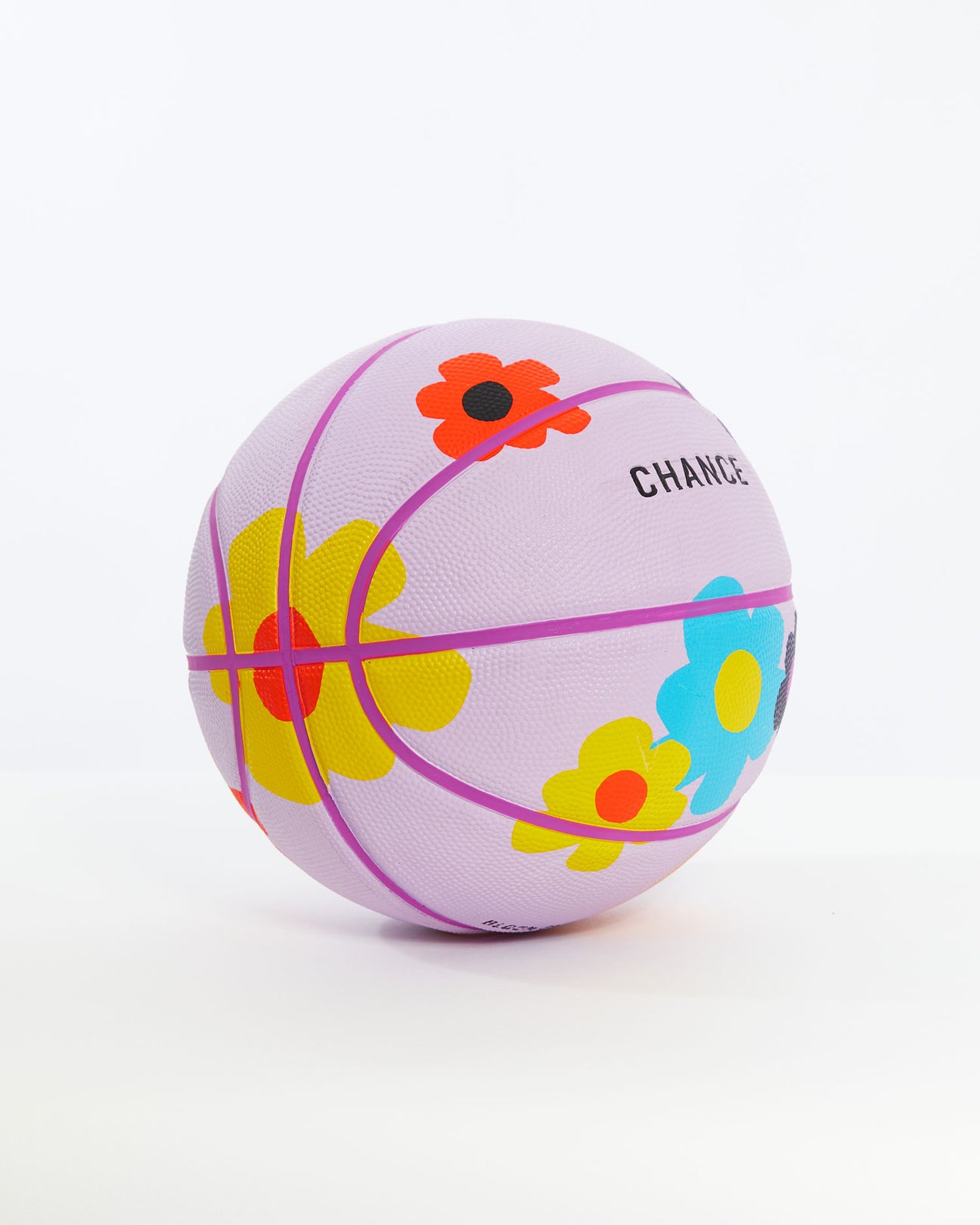 Outdoor Basketball with a Flower Design | Chance